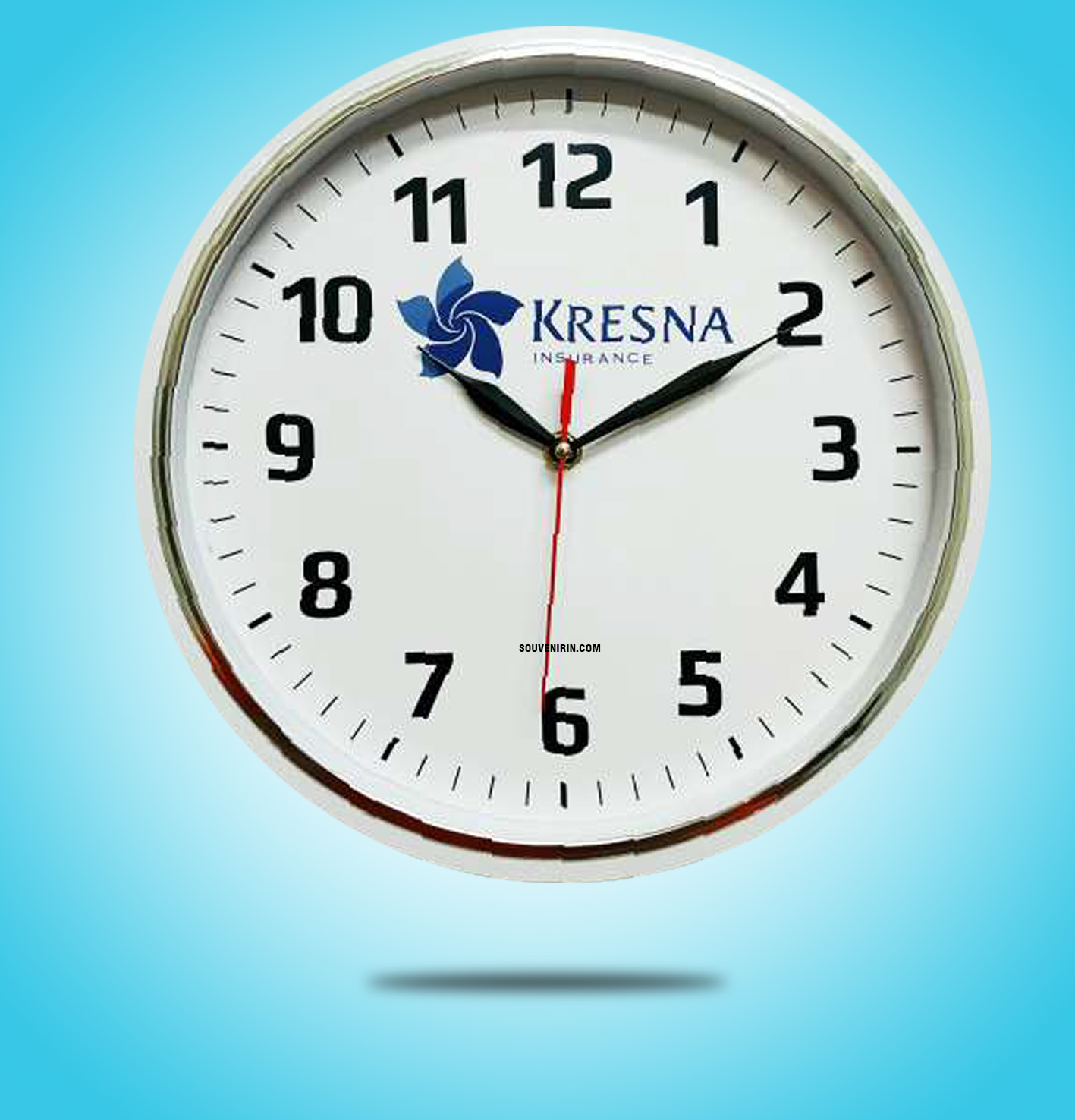 Jam dinding logo kresna - Souvenirin